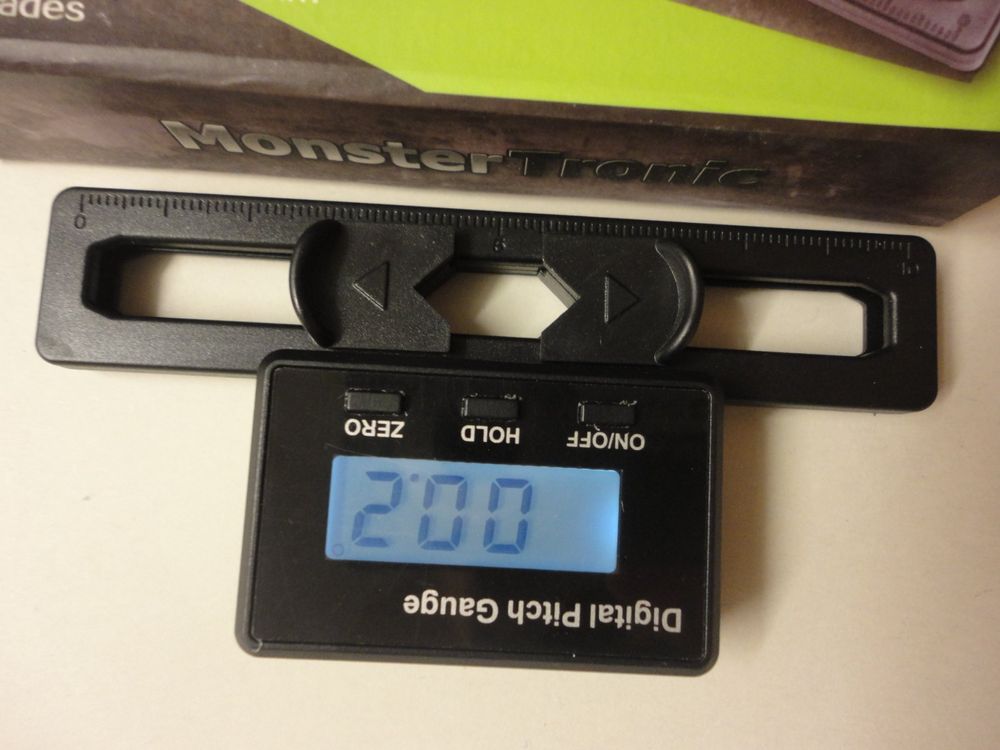 Digitaler Winkelmesser Monstertronic, neuwertig (Neu und ...