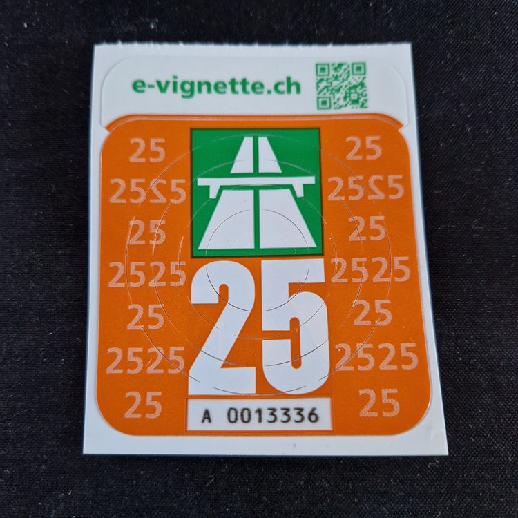 Autobahnvignette 2025 (Neu und originalverpackt) in Grabs für CHF 38 – mit Lieferung auf Ricardo ...