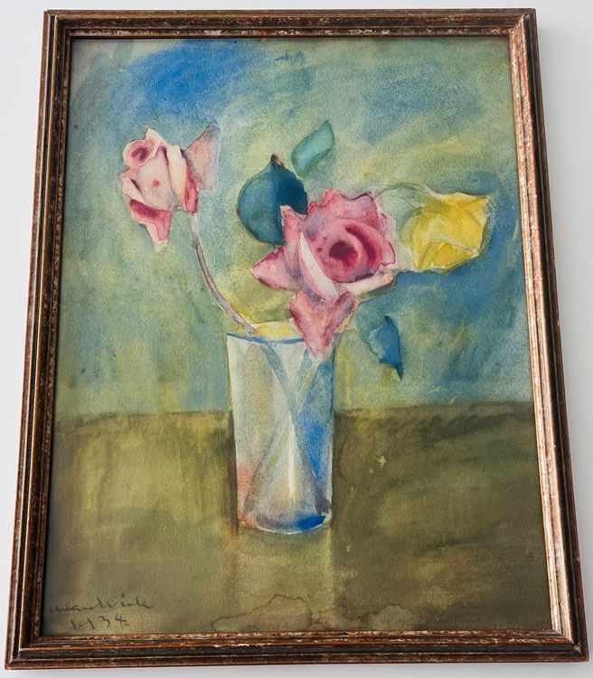 Stilleben Rossen Aquarell Unleserlich Signiert (Gebraucht) in Root für CHF 10 – mit Lieferung ...