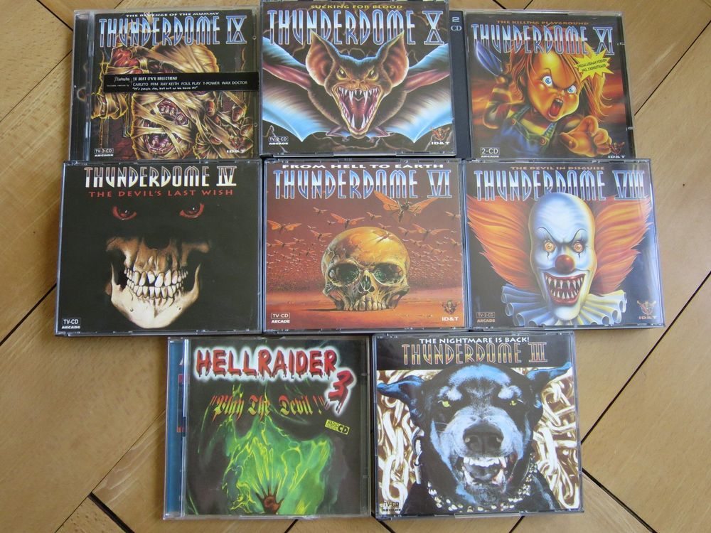 Thunderdome CD Sammlung, 8 Doppel-CDs (Gebraucht) in Zürich für CHF 44 ...