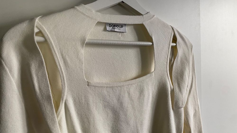 Cut-Out Designer Shirt von Dondup in Gr. S (Neu (gemäss Beschreibung ...