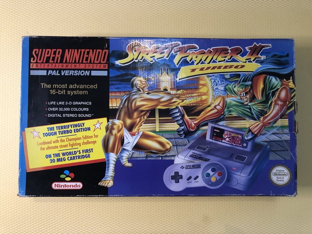 Super Nintendo Konsole - Street Fighter II Turbo OVP (Gebraucht) in Cham für CHF 750 – mit ...