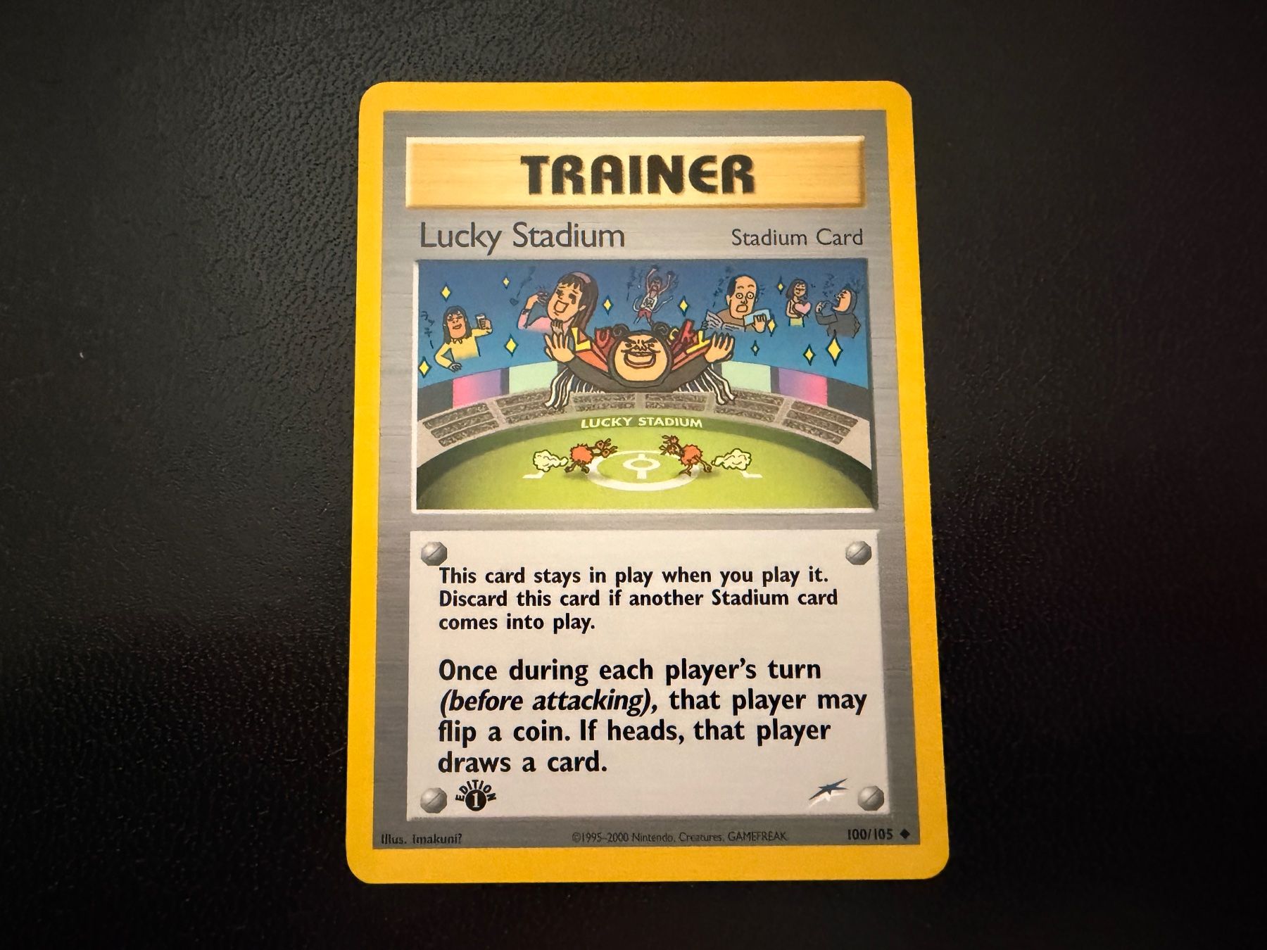 1. Edition Lucky Stadium Trainer 100/105 Neo Destiny 2002 (Gebraucht ...