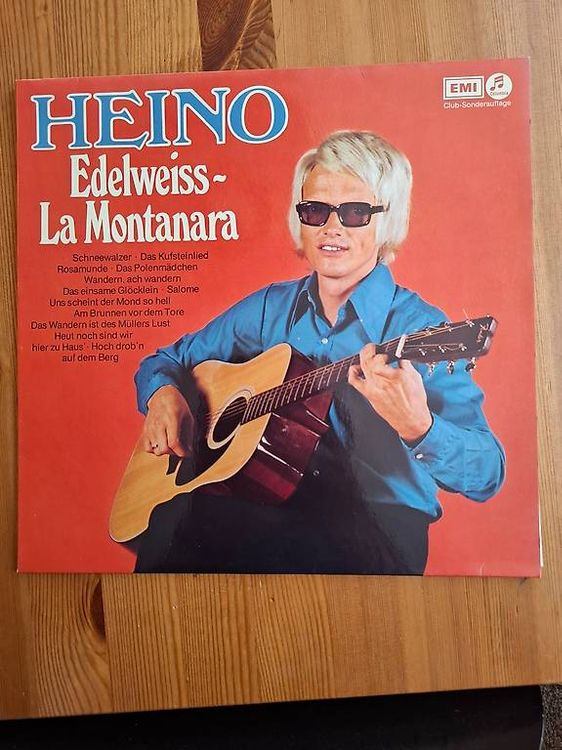 Heino Edelweiss La Montanara EMI Columbia Sonderaufl. Vinyl (Gebraucht ...