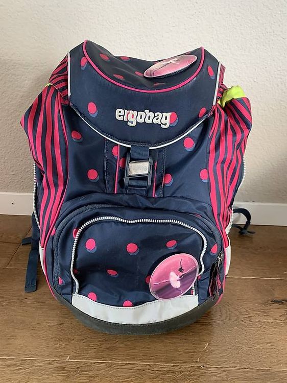 Ergobag Rucksack inkl. Etui, Sportsack und Regenschutz (Gebraucht) in ...