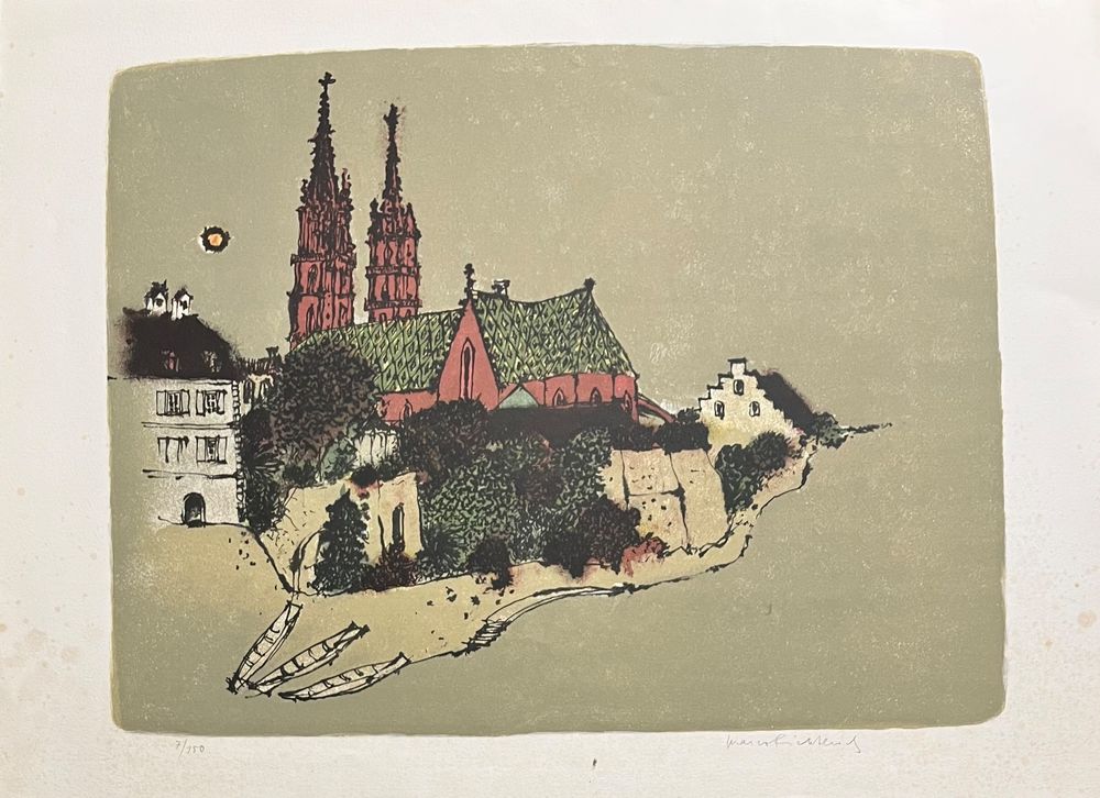Marco Richterich (1929-1997) Lithographie Handsigniert (Gebraucht) in Hochdorf für CHF 20 – mit ...