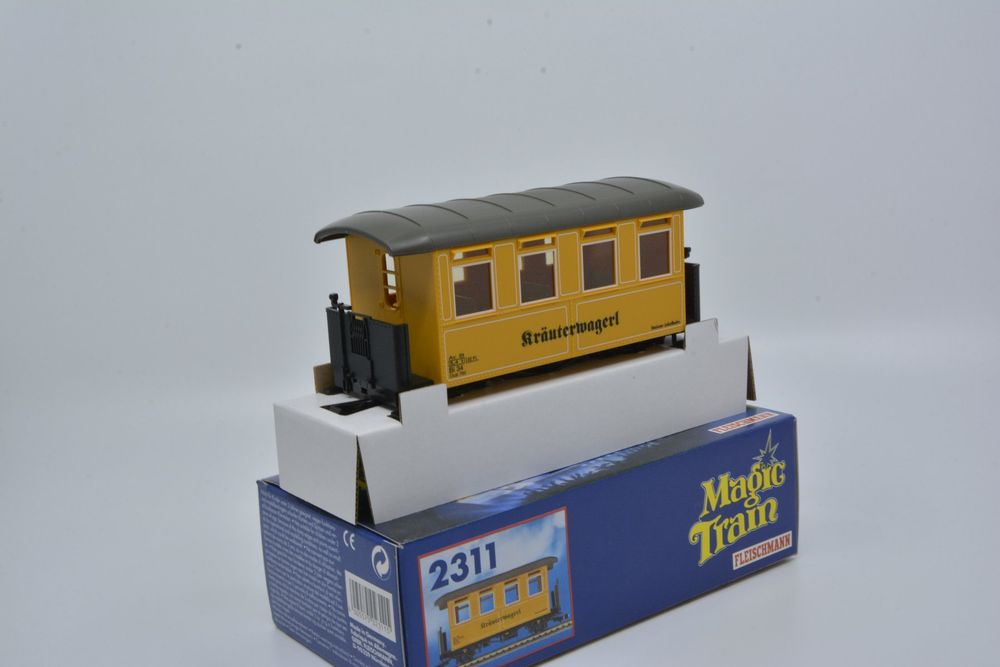 On30/0e Fleischmann Magic Train Personenwagen gelb (Neu (gemäss ...