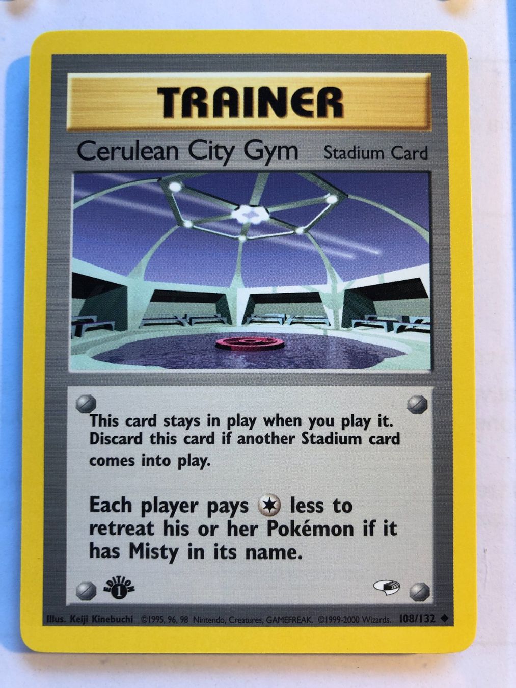 Cerulean City Gym (uncommon) 1st Gym Heroes - MINT - ab 1.- (Usato) a ...