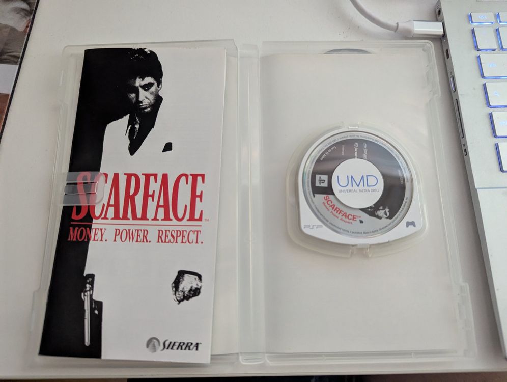 PSP Games x3 Scarface, Viewtiful Joe Rumble Pac-Man World 3 (Gebraucht ...