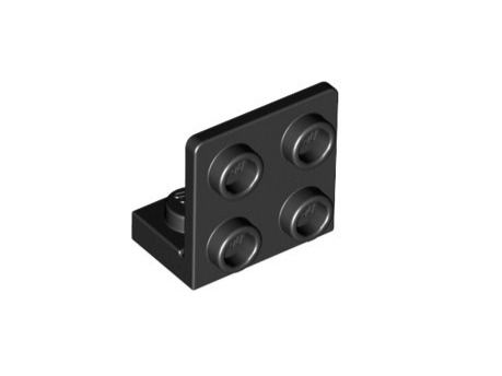 LEGO - 100x Black Bracket Inverted - 99207 - NEW (Neu (gemäss ...