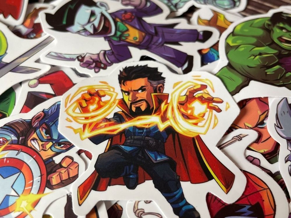 50x Marvel & DC Comic Sticker / Aufkleber | Kaufen auf Ricardo