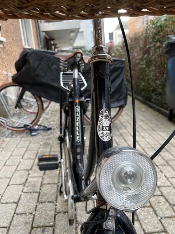 Gazelle Vélo mit Brooks Sattel und Korb | Kaufen auf Ricardo