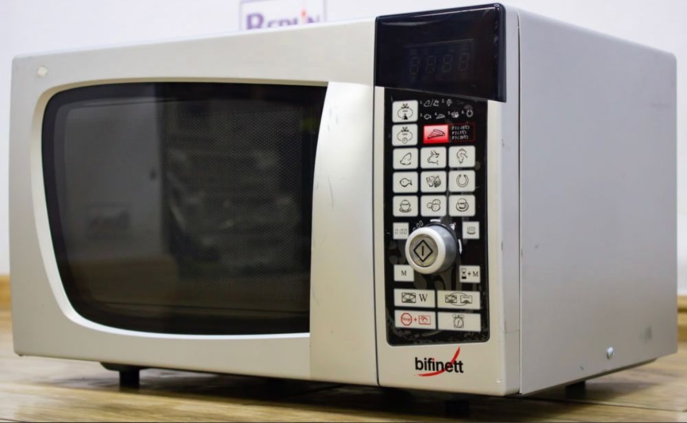 Mikrowelle mit Grill - Bifinett KH 1106 Silber (Gebraucht) in Zürich ...