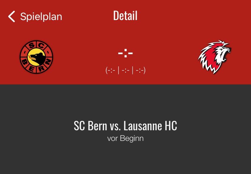 Stehplatz-Ticket SCB vs. Lausanne / 2.3.2024 (Neu (gemäss Beschreibung)) in Langenthal für CHF ...