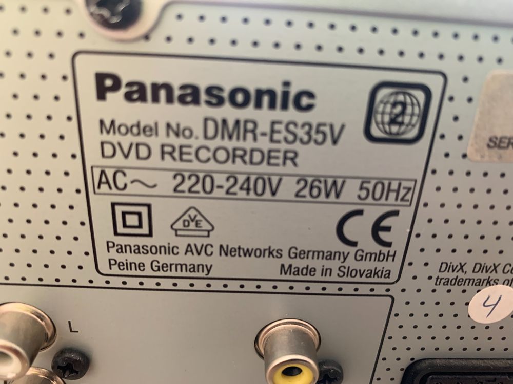 Panasonic VHS & DVD Recorder Model DMR-ES35V (Defekt) in Aeschi SO für ...
