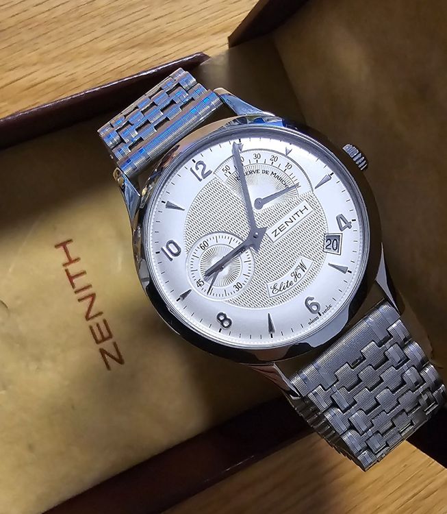 ZENITH ELITA HW RESERVE de Marche HERREN UHR MEGA RAR | Kaufen auf Ricardo