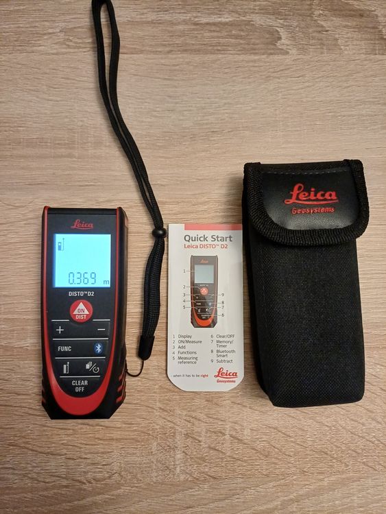 Leica Geosystems Disto D2 Distanzmessgerät (100m) | Kaufen auf Ricardo