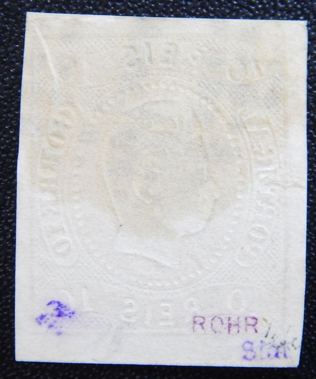 Portugal Kat. 18 gest. 1866 sign. Kat. 200 Euro (D'occasion) à Zürich ...