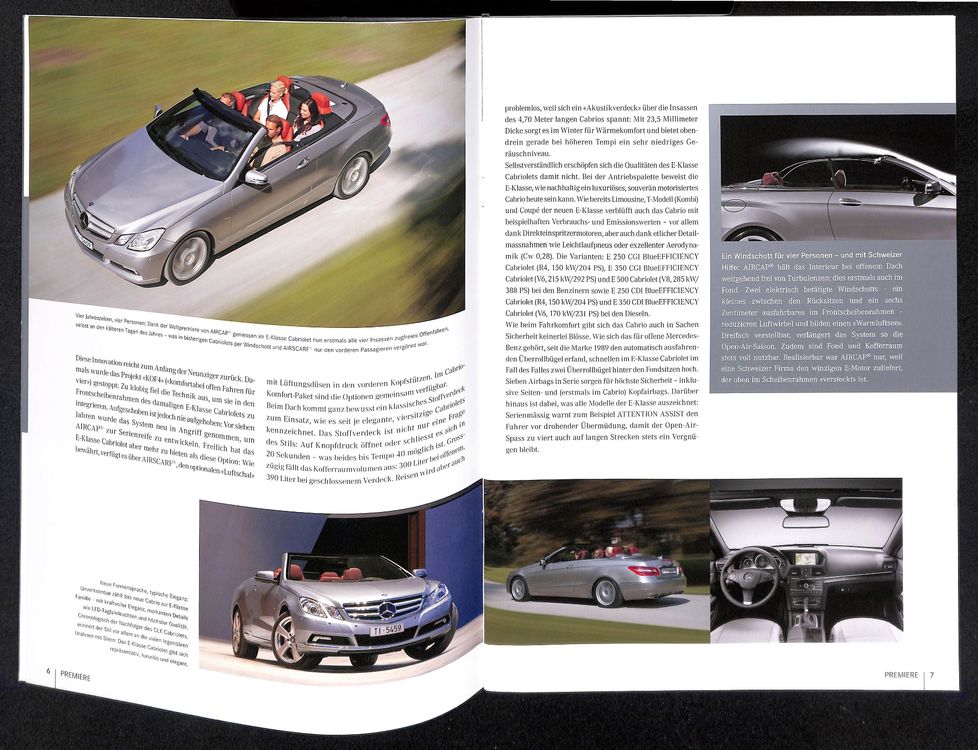 MERCEDES-BENZ visions Heft Ausgabe 1 (2010)Schweizer Journal (Neu ...