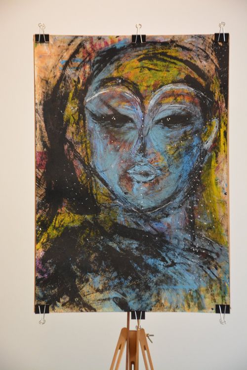 UNIVERSE - Traumhaftes Gemälde von Angelina Oehry (Gebraucht) in Schaan ...