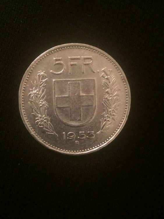 5 Franken 1953 unz. (SILBER) | Kaufen auf Ricardo
