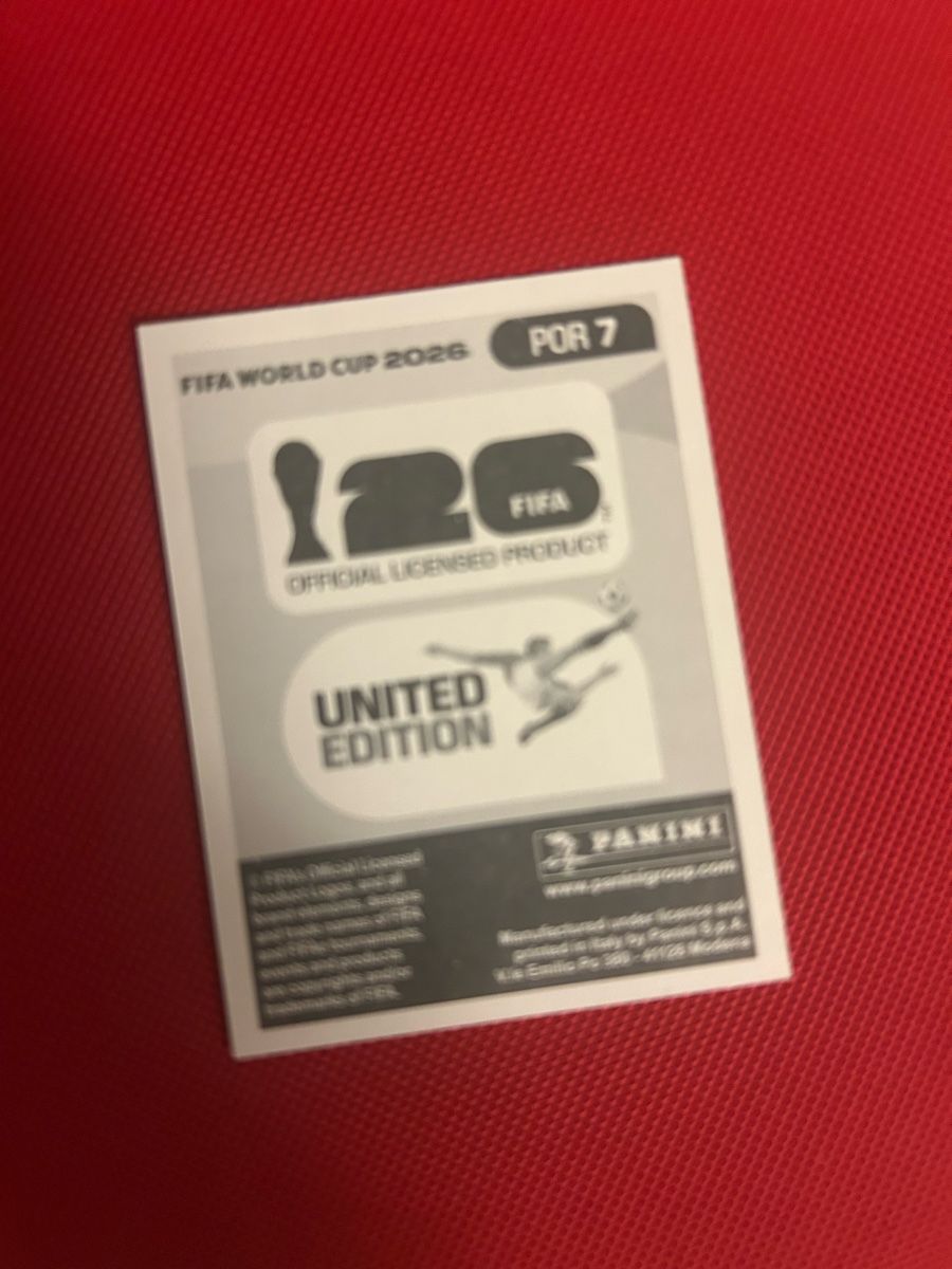 FIFA World Cup 2026 Nuno Mendes Sticker United Edition (Neu (gemäss ...