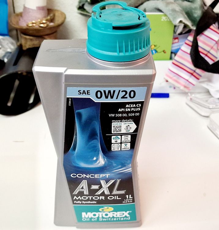 Motorex A-XL Motoröl - SAE 0W/20 - (ca. 0.35l) (Gebraucht) in Reinach ...