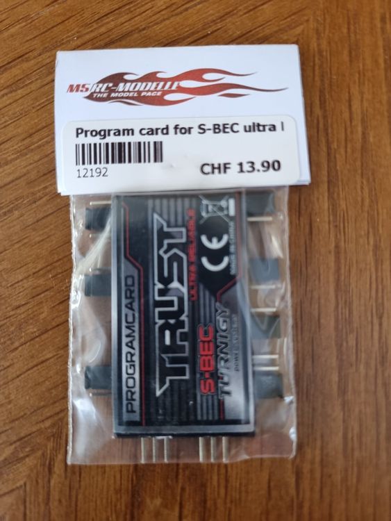 Program.Card for S-Bec ultra (Neu und originalverpackt) in Rüti für CHF ...
