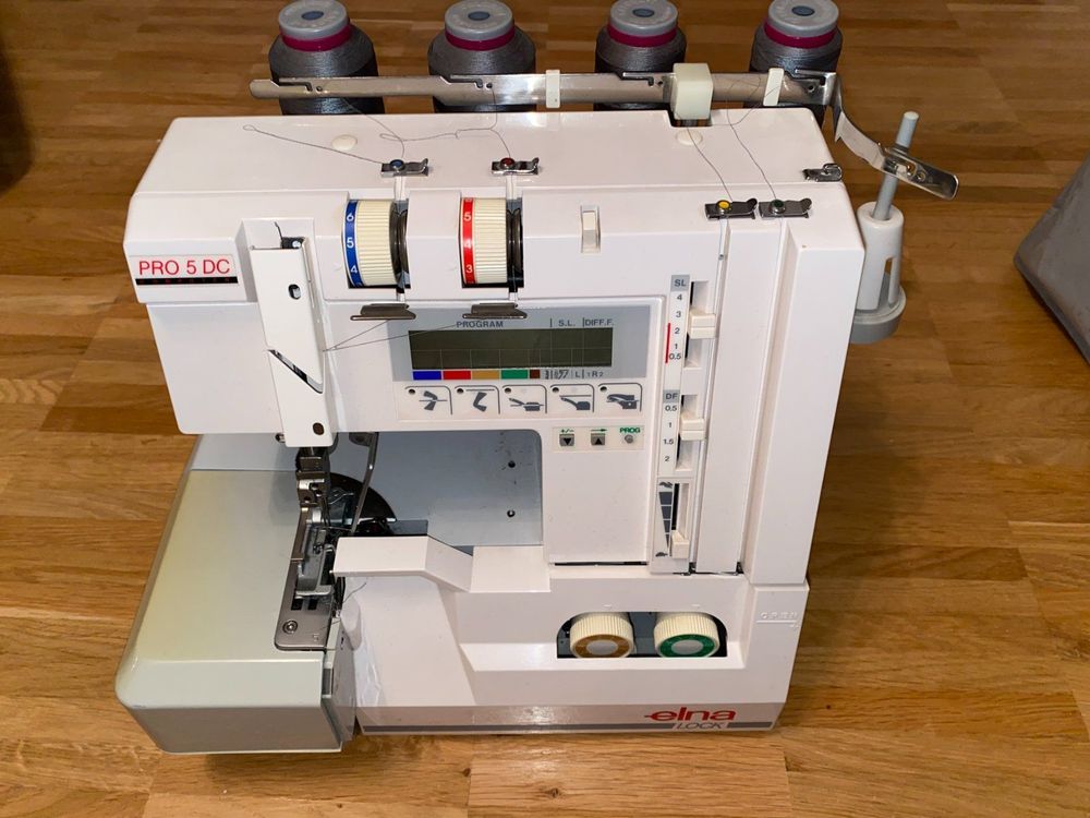 Nähmaschine Elna Lock - PRO 5 DC (Gebraucht) in Rotkreuz für CHF 48 ...