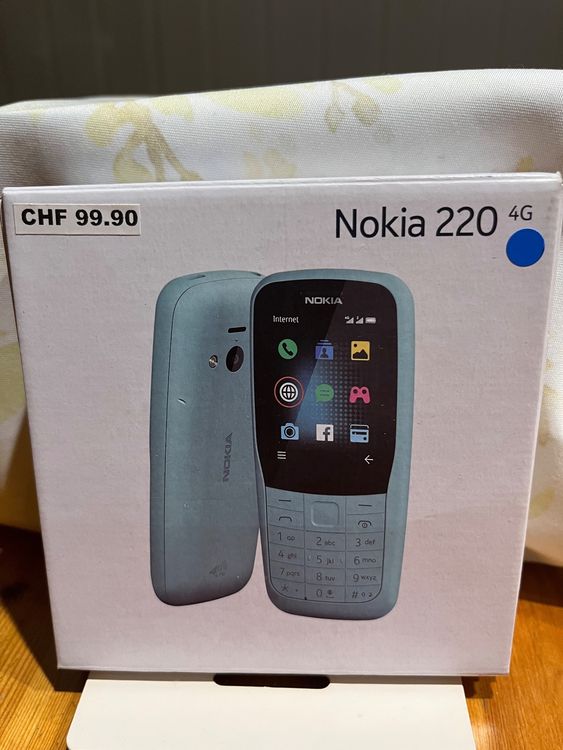 Natel Nokia 220 4G neu (Neu und originalverpackt) in Seon für CHF 25 ...