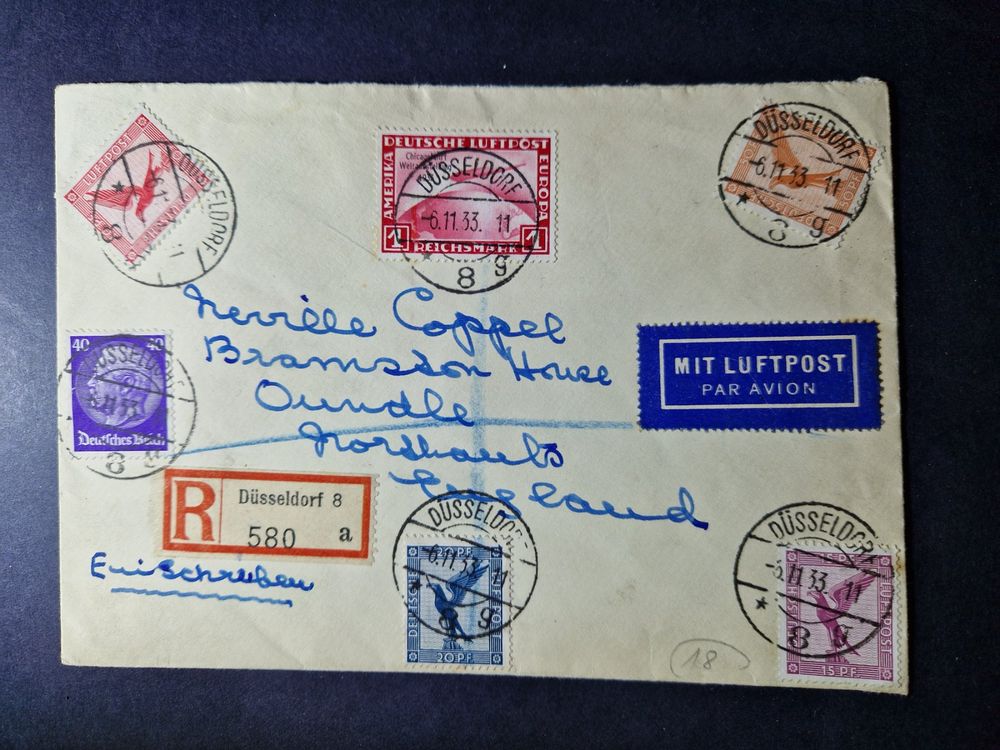 Deutscher Luftpost Brief | Kaufen auf Ricardo
