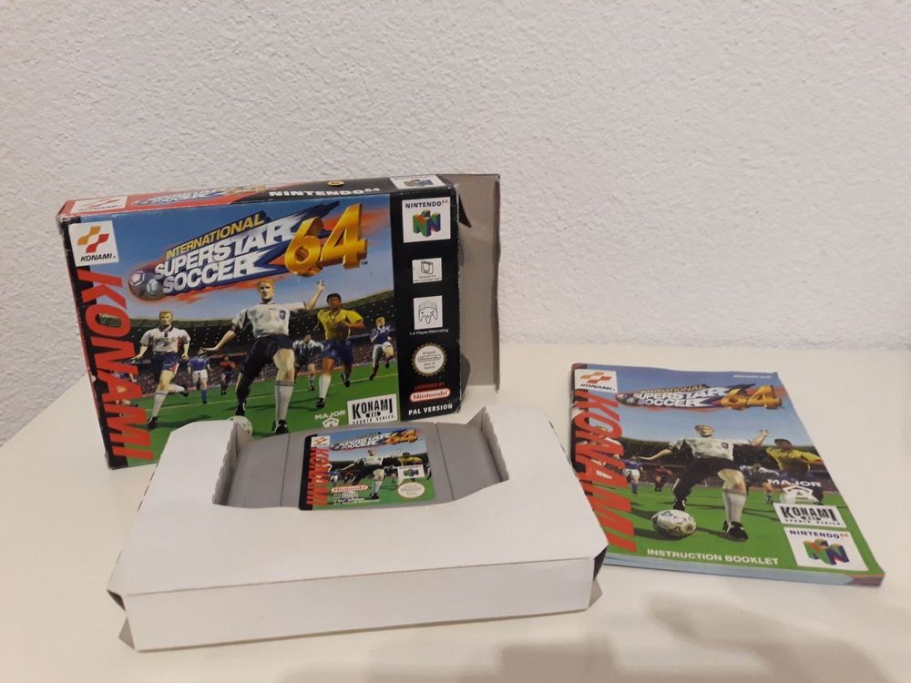 ISS 64 Nintendo 64 Superstar Soccer N64 (Gebraucht) in Aarau für CHF 35 ...