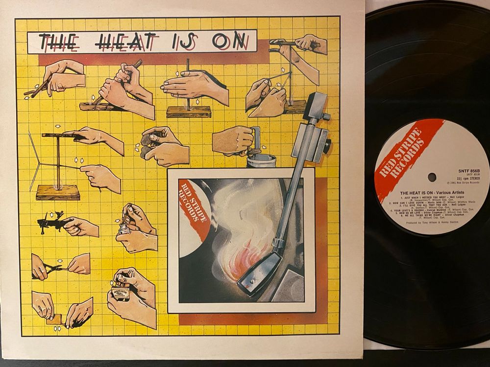 Various – The Heat Is On (Rare Funk Sampler) [LP UK 1981] (Gebraucht ...