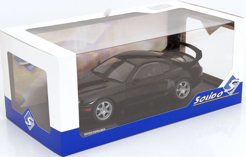 Toyota Supra MK IV A80 1993-2002 schwarz 1:18 von Solido (Neu und ...