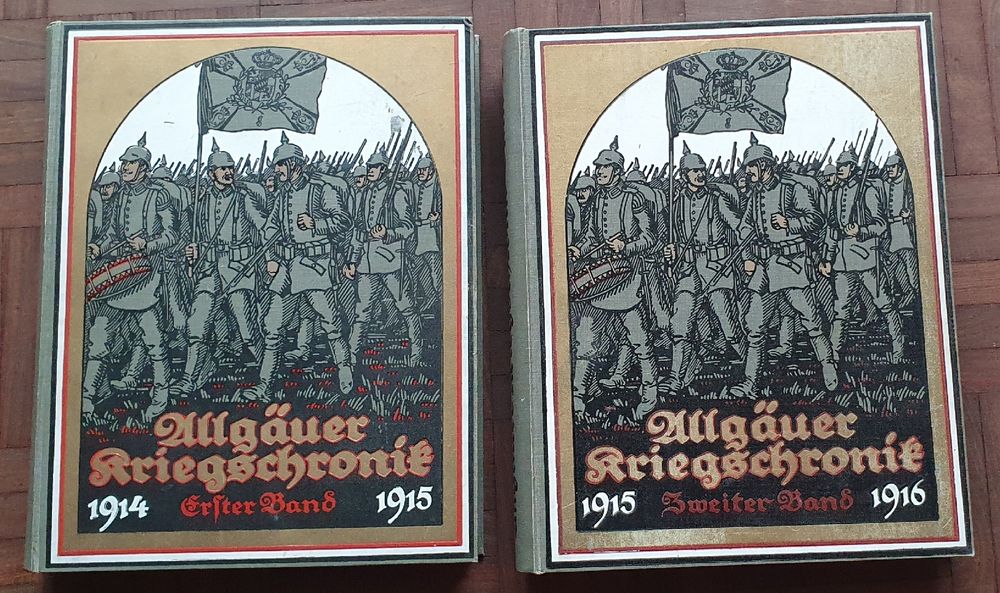 Allgäuer Kriegschronik 1914-1916, 2 Bände (Gebraucht) in Kreuzlingen für CHF 220 – mit Lieferung ...
