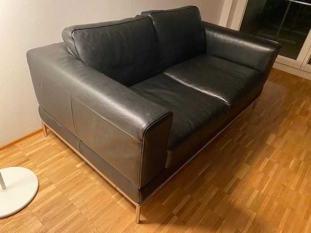 Arild 2er Leder Sofa Ikea | Kaufen auf Ricardo