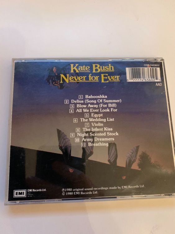 Kate Bush - Never For Ever (Gebraucht) in Reinach AG für CHF 2 – mit ...