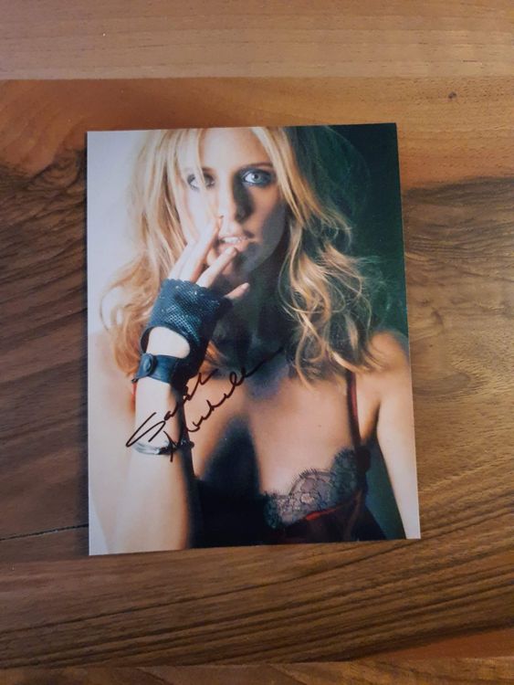 Sarah Michel Gellar, handsigniert (Gebraucht) in Buchs ZH für CHF 10 – mit Lieferung auf Ricardo ...