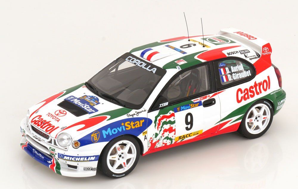 Toyota Corolla WRC #9 Rally Catalunya 1998 Auriol 1/18 NEU | Kaufen auf ...