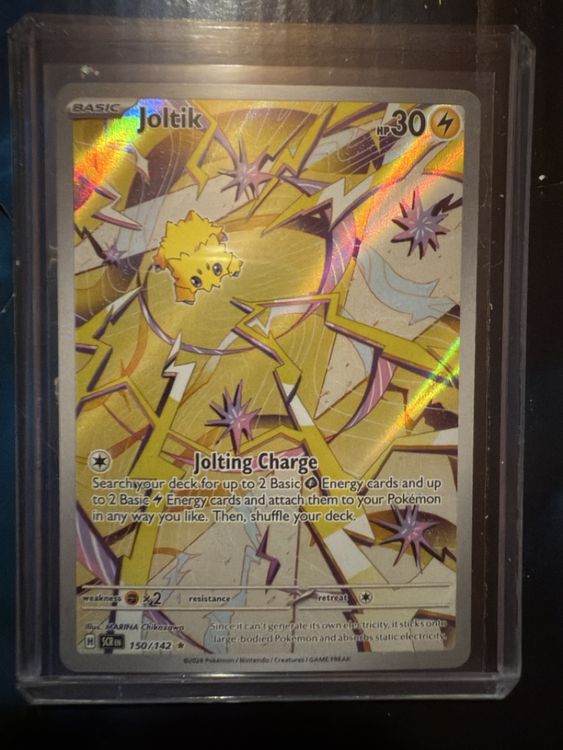 Pokemon Karte Joltik 150/142 Holo Rare (Neu (gemäss Beschreibung)) in ...