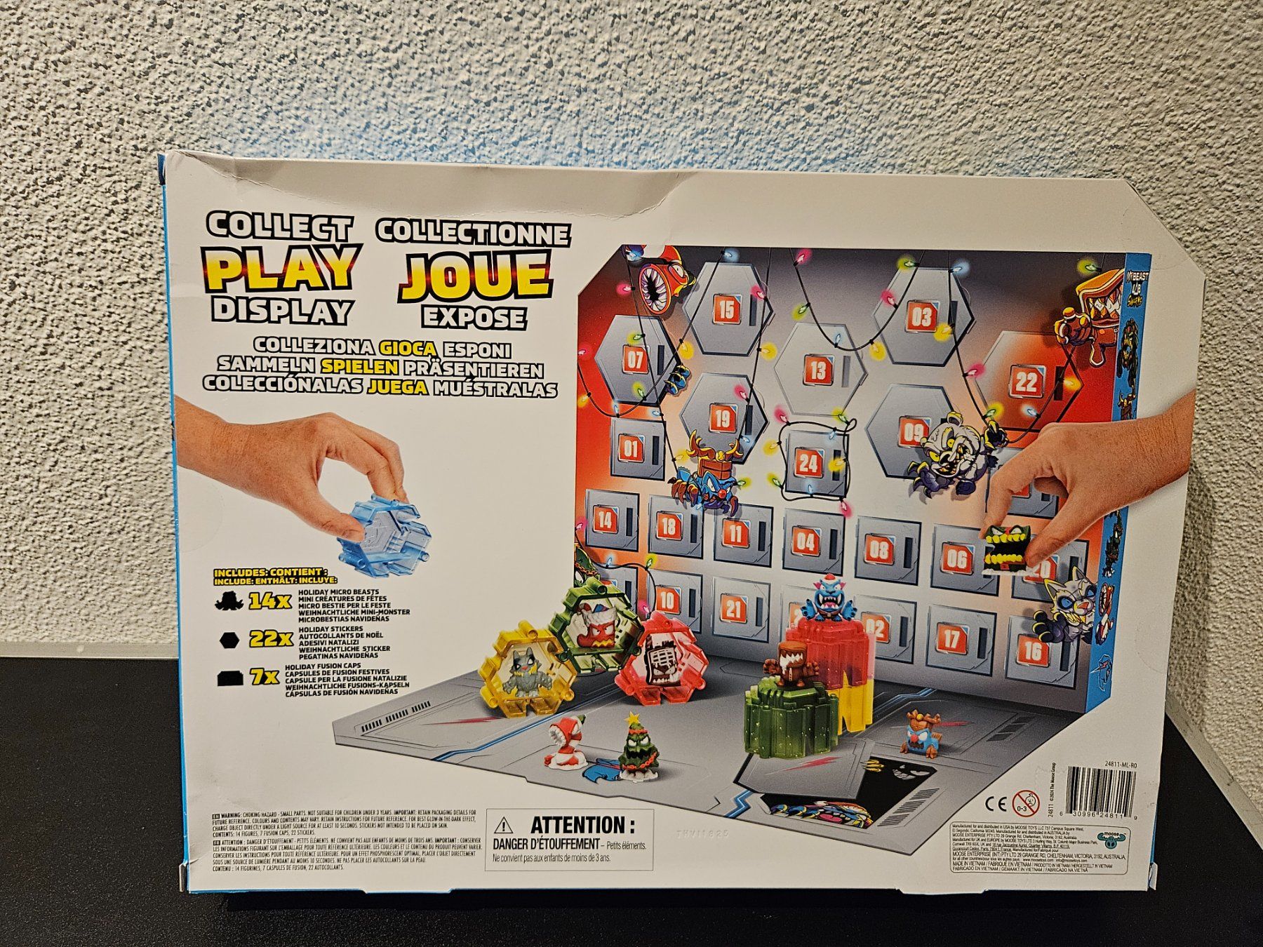 Neu - Mr. Beast LAB Swarms Adventskalender(Verp. Beschädigt) (Neu und ...