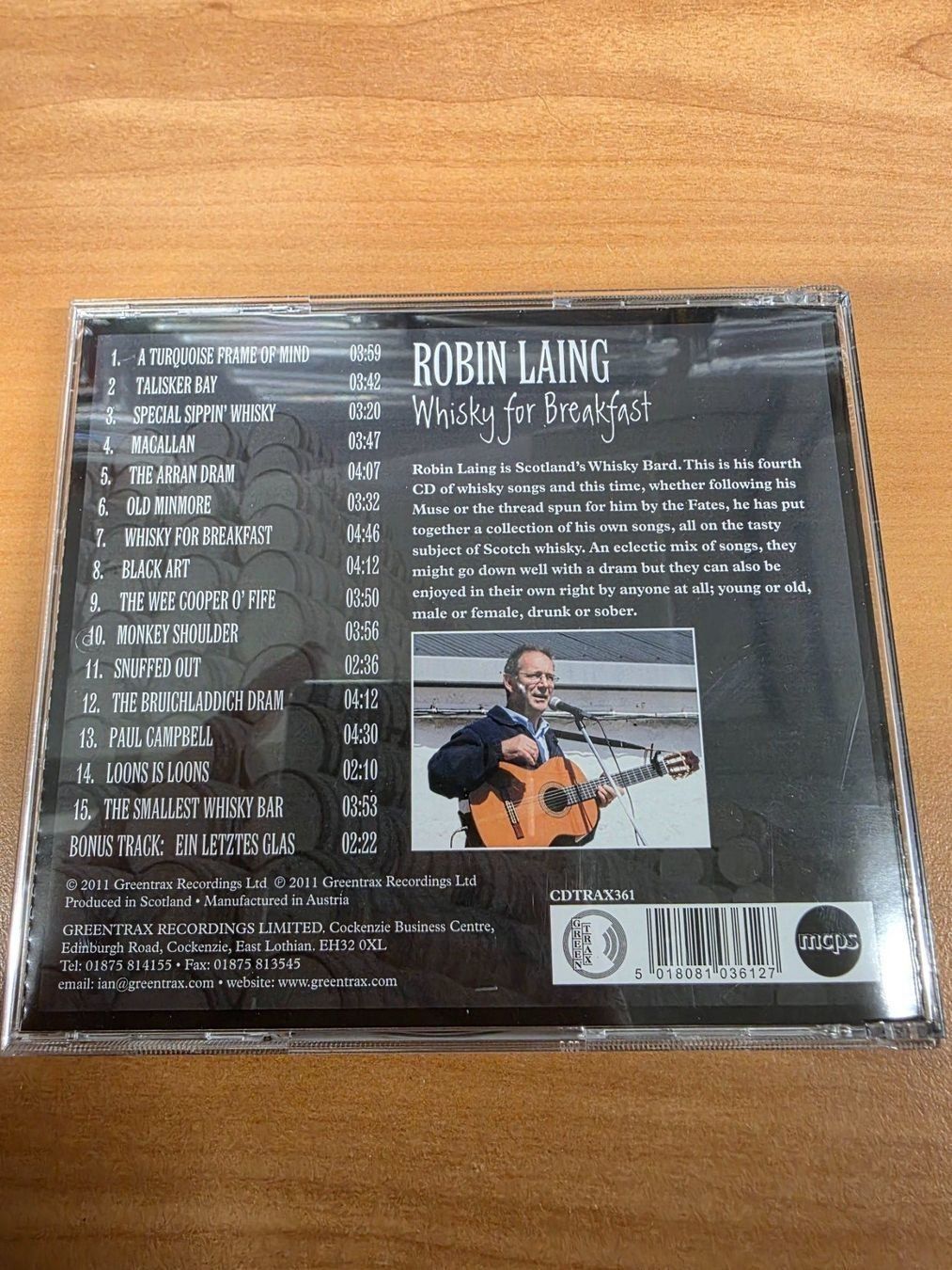 CD - Robin Laing – Whisky For Breakfast (2011) (Gebraucht) in Biberist ...