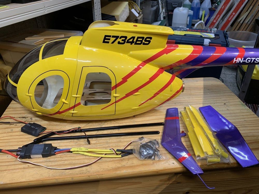 TREX 500 mit Scale Huges 500 | Kaufen auf Ricardo