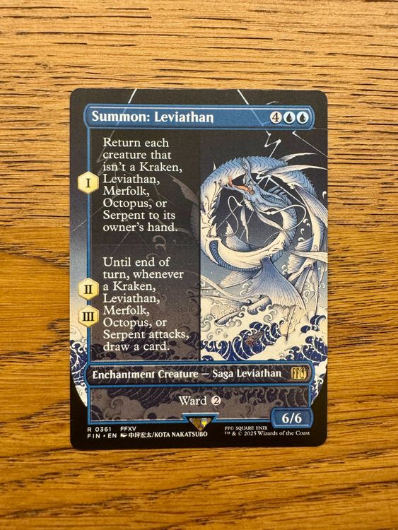 Borderless Summon: Leviathan FINAL FANTASY NM (Neu (gemäss Beschreibung ...