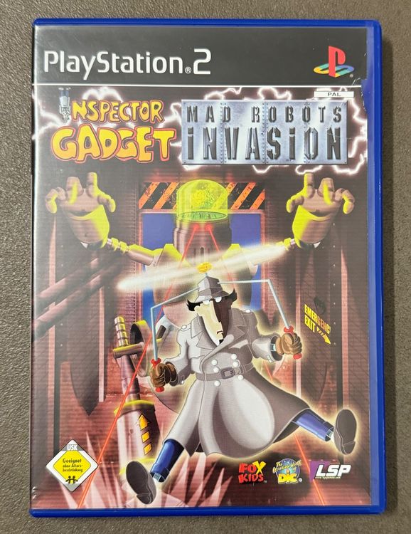 PS2 Inspector Gadget : MAD Robots Invasion (Gebraucht) in Birsfelden ...