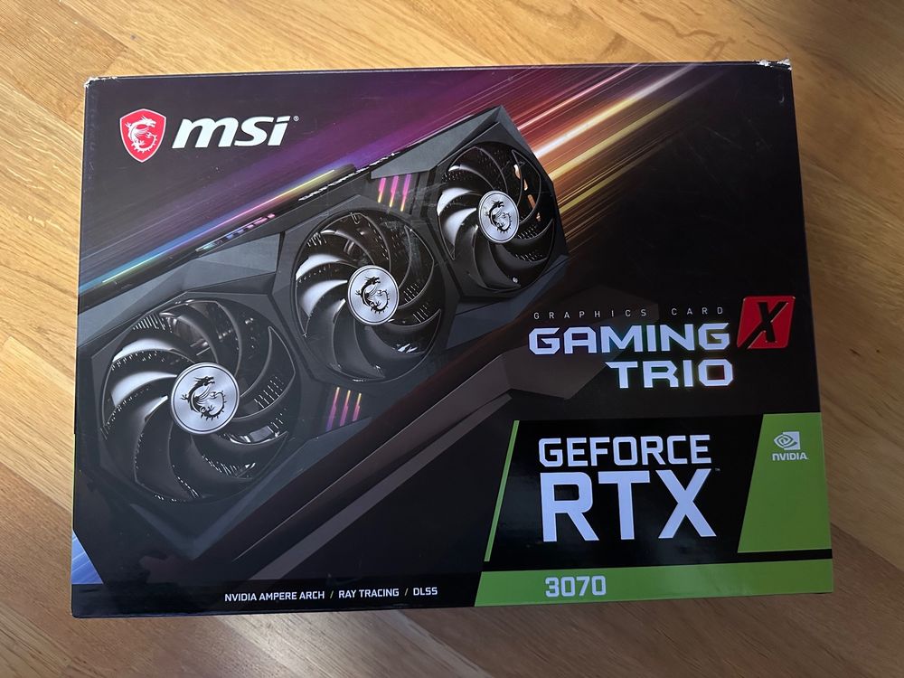 MSI Gaming X Trio Nvidia RTX 3070 (Gebraucht) in Pratteln für CHF 370 ...