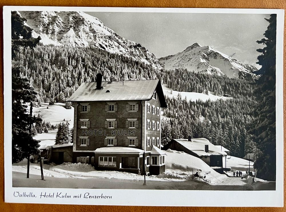 LENZERHEIDE - VALBELLA - Hotel Kulm mit Lenzerhorn 1945 (Gebraucht) in Lutry für CHF 5 – mit ...
