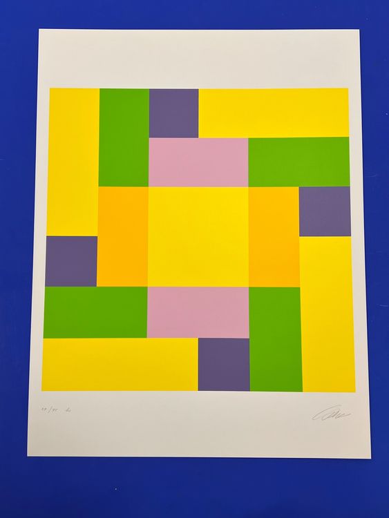 Lohse 5 Serigrafien Mappe 1977 Schweiz. Mobiliar signiert (Gebraucht ...