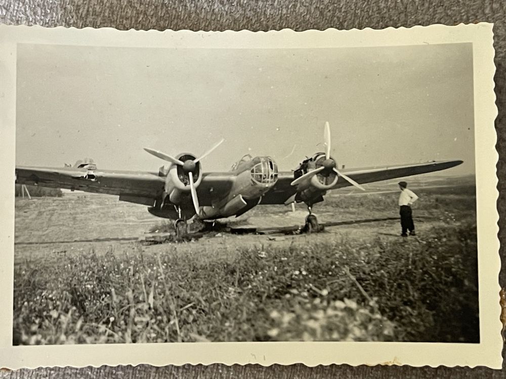 Beschädigtes Flugzeug Tupolev SB 2 Bomber Ostfront Foto 9x6 (Gebraucht ...