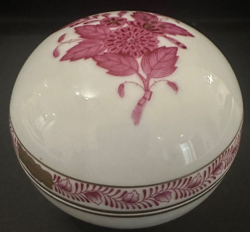 Herend Porzellan Dose mit deckel (Gebraucht) in Hochdorf für CHF 25 – mit Lieferung auf Ricardo ...